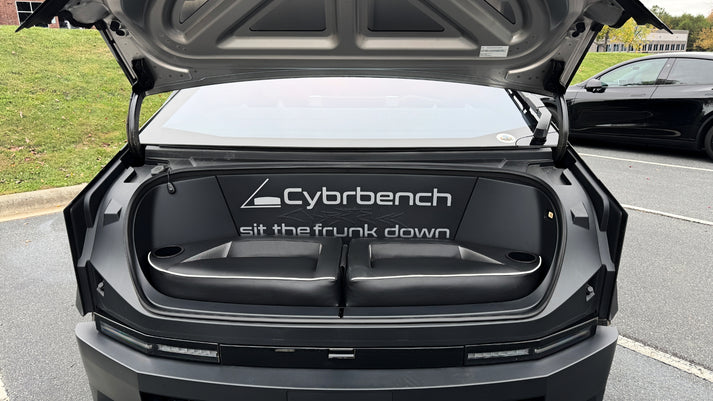 Cybrbench - frunk seat cushion for Tesla Cybertruck – Cyber Owners